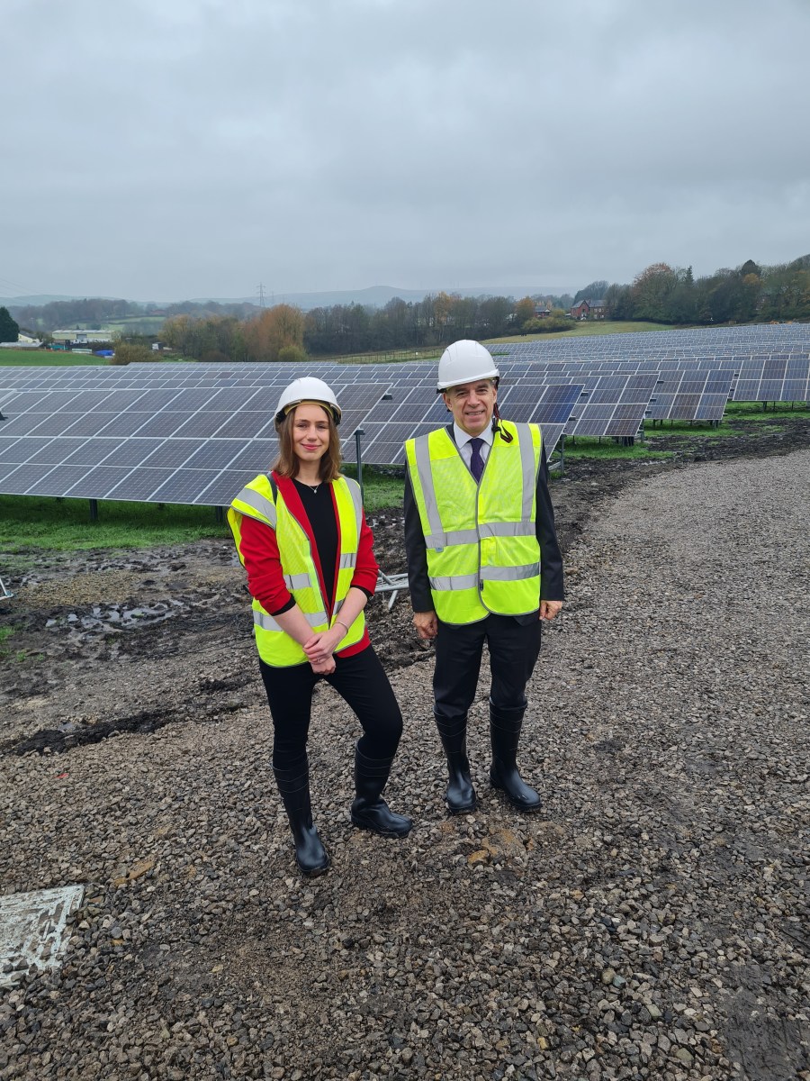 Jeff Smith MP visits Heywood Solar Farm as Labour pledges to make ...